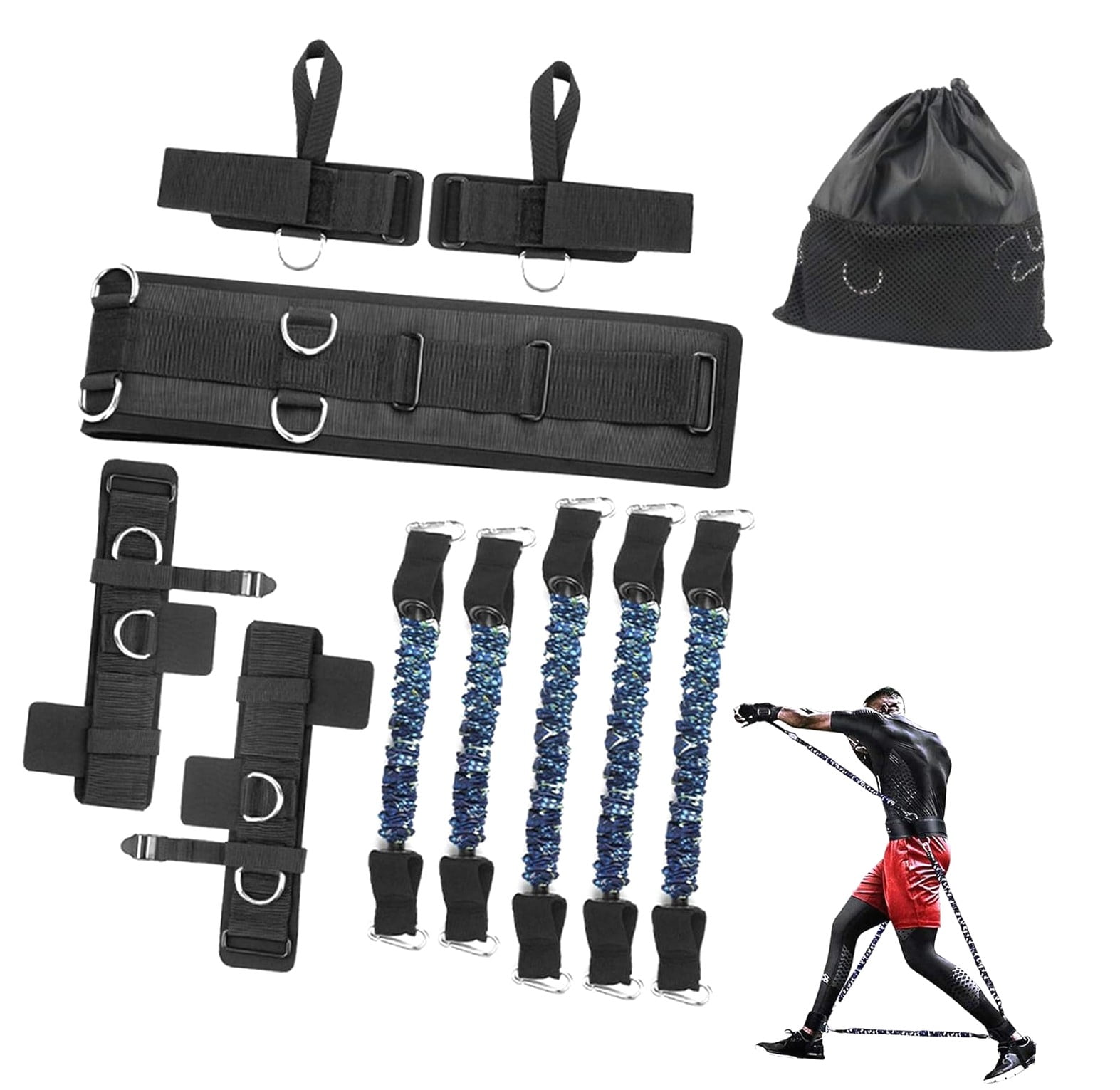 Myst Design Resistance Bands Set for Speed and Agility, Ankle Exercise ...