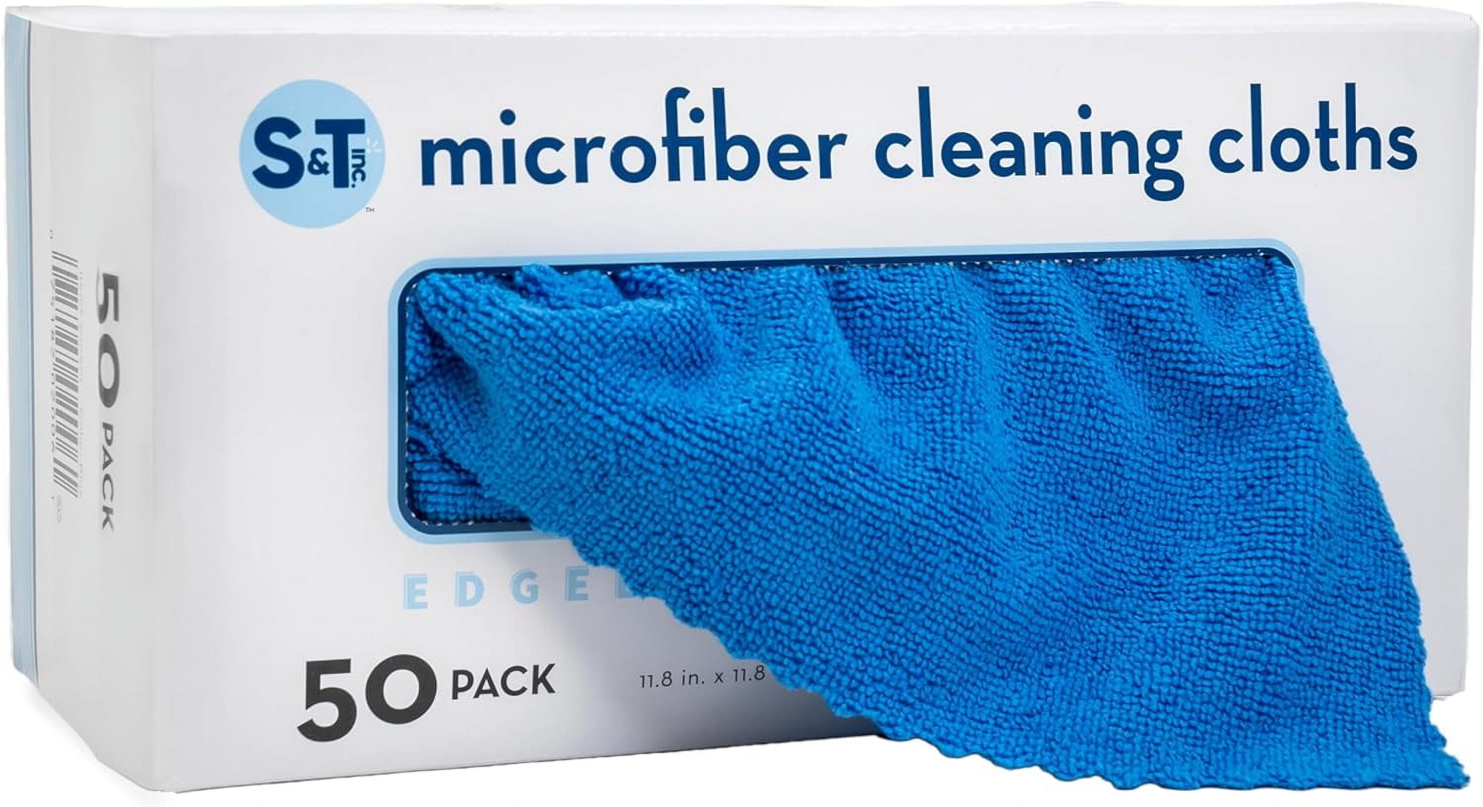 Myst Design S&T INC. 50 Pack ber Cleaning Cloth with Box, Bulk Towels ...