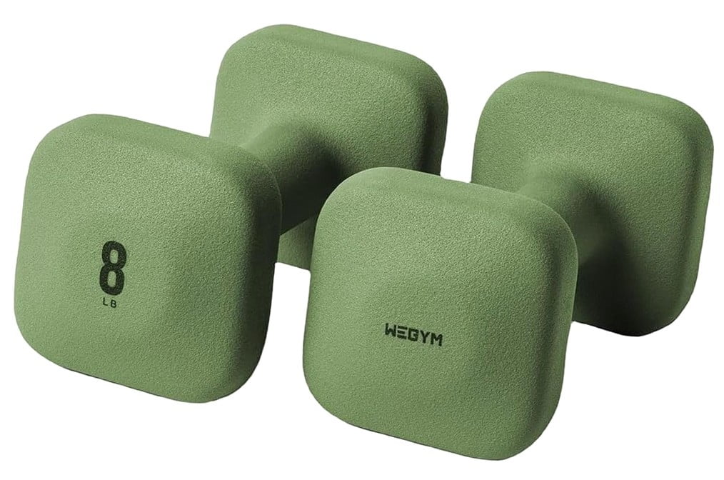 Myst Design SafeGrip Dumbbells, Anti-, Anti-Roll, Thick Handles, Free ...