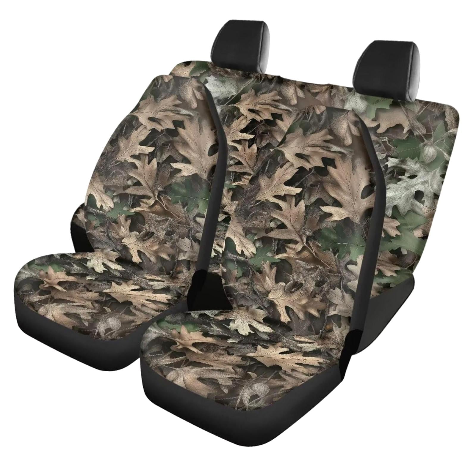 Myst Design Sea Turtle Print 4-Piece Car Seat Cover Set, Boho Floral ...