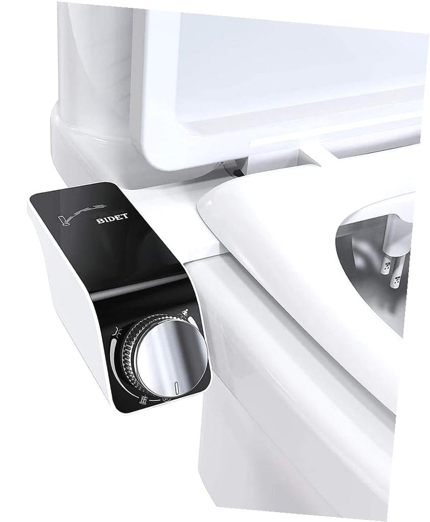 Myst Design Self-Cleaning Non-Electric Dual Nozzle Bidet Attachment for ...