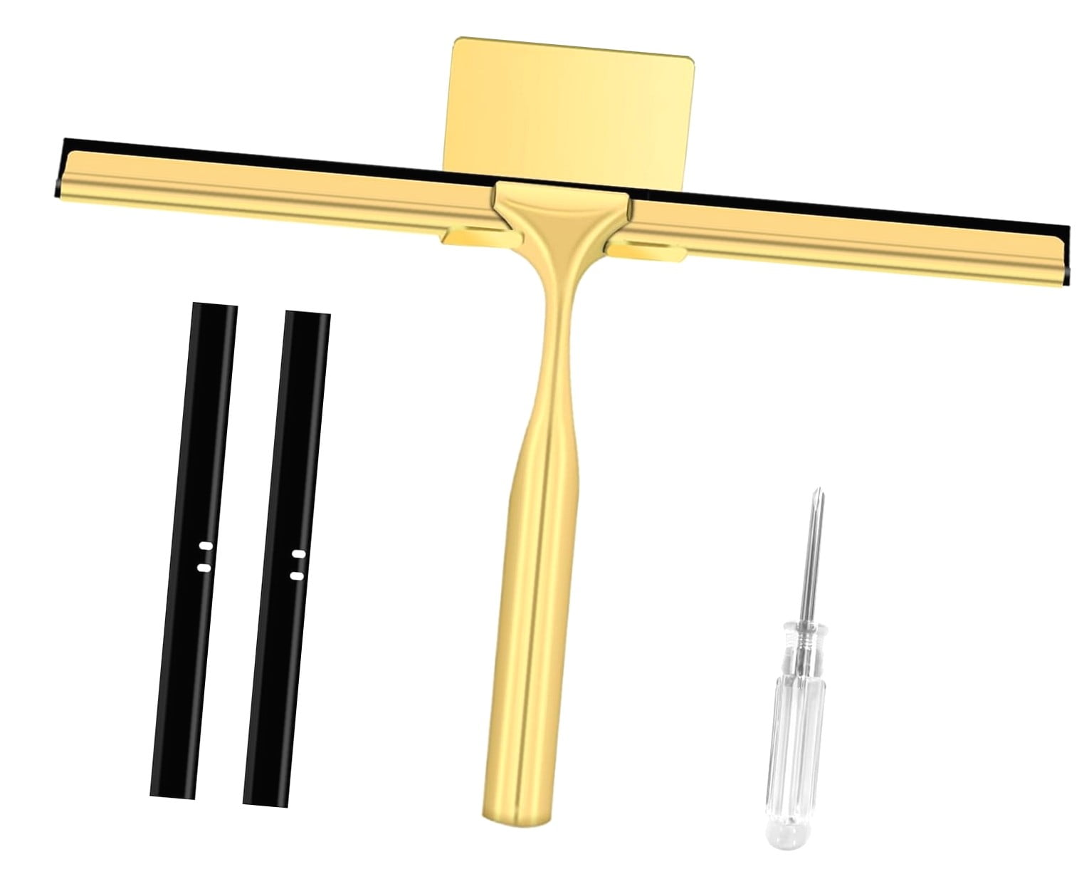 Myst Design Shower Squeegee for Doors, 10 Inch Steel Squeegee for ...