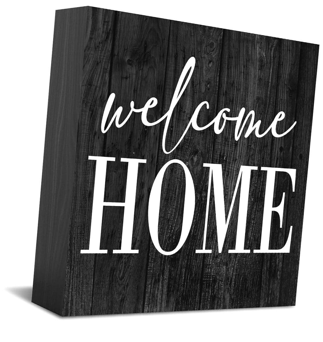 Myst Design Sign Decor Desk Decor Wooden Box Sign Wood Plaque Box Sign ...