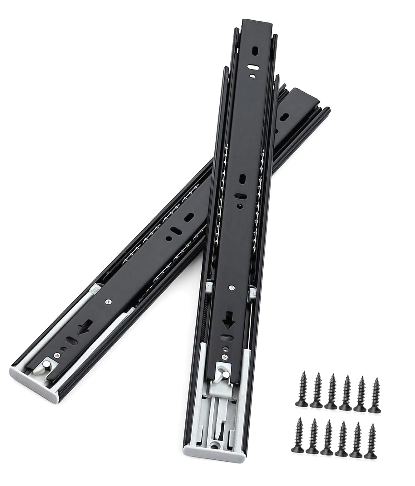 Myst Design Soft Close Drawer Slides 14 Inch, Full Extension Drawer ...