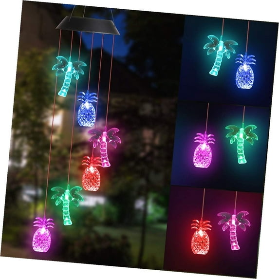 Myst Design Solar for Outside, Color Changing Wind Chime Tree, Birthday ...