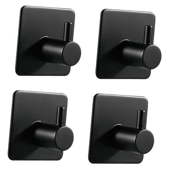 Myst Design Steel Adhesive , for Hanging Coat Robe Hat, Rustproof, No ...