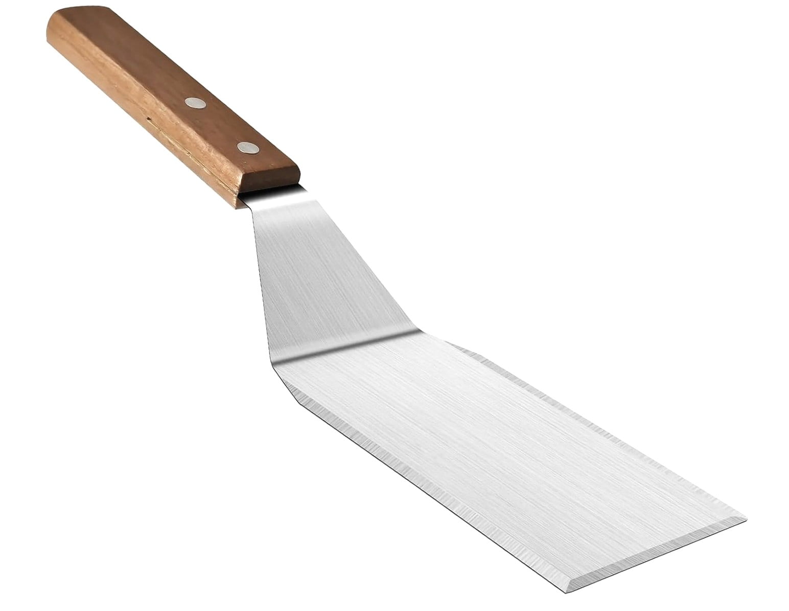 Myst Design Steel , Grill Turner with Wooden Handle, Metal Griddle ...