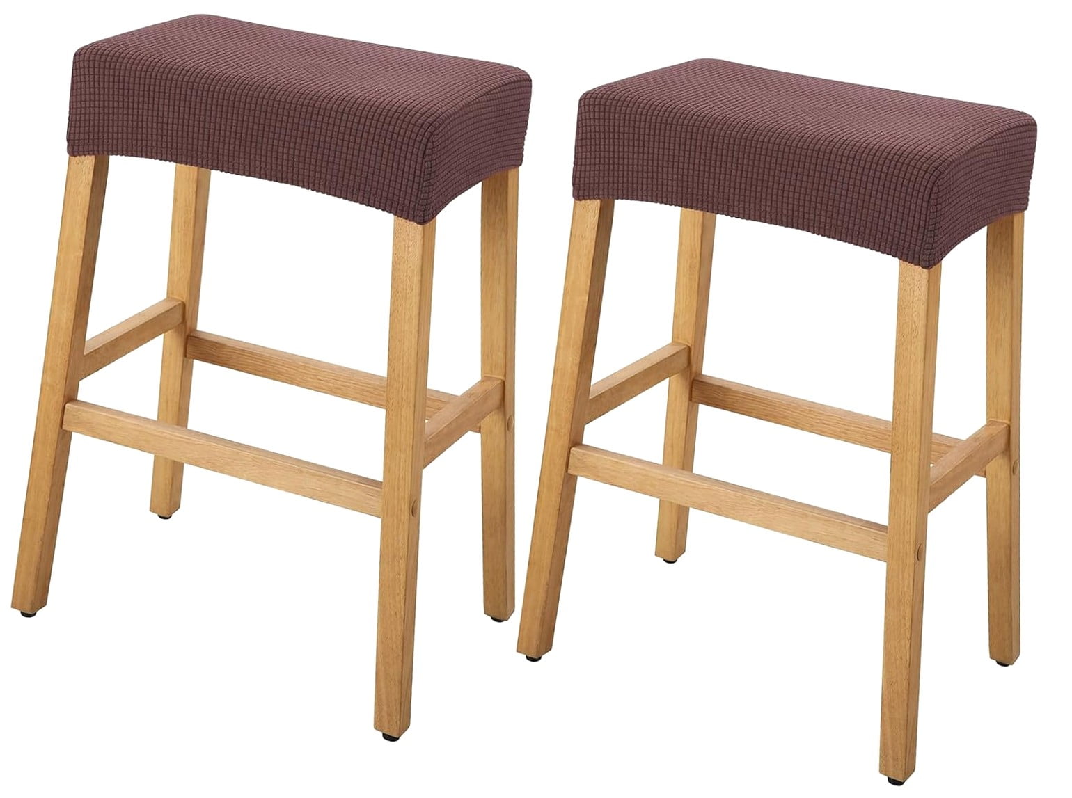 Myst Design Stool Covers Rectangle 2 Pack Stretch Seat Cover for Stools ...