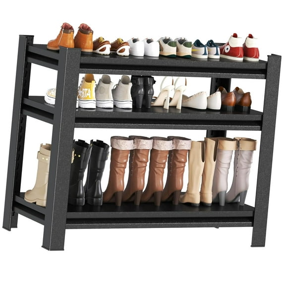 Myst Design Storage Shelves, Garage Metal Shelving Unit, , Double-Layer ...