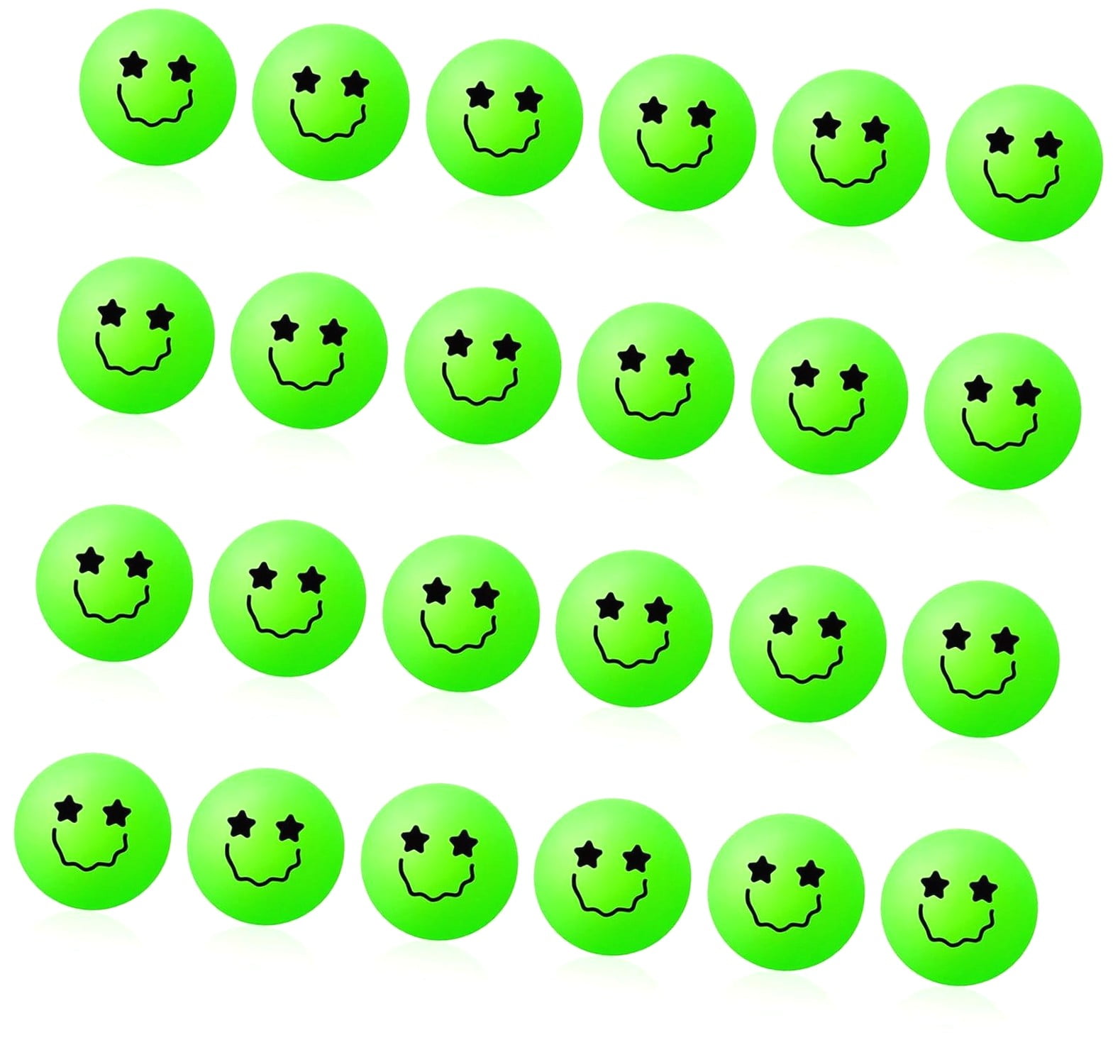 Myst Design Table Tennis Balls Christmas Neon Luminous Party Games ...