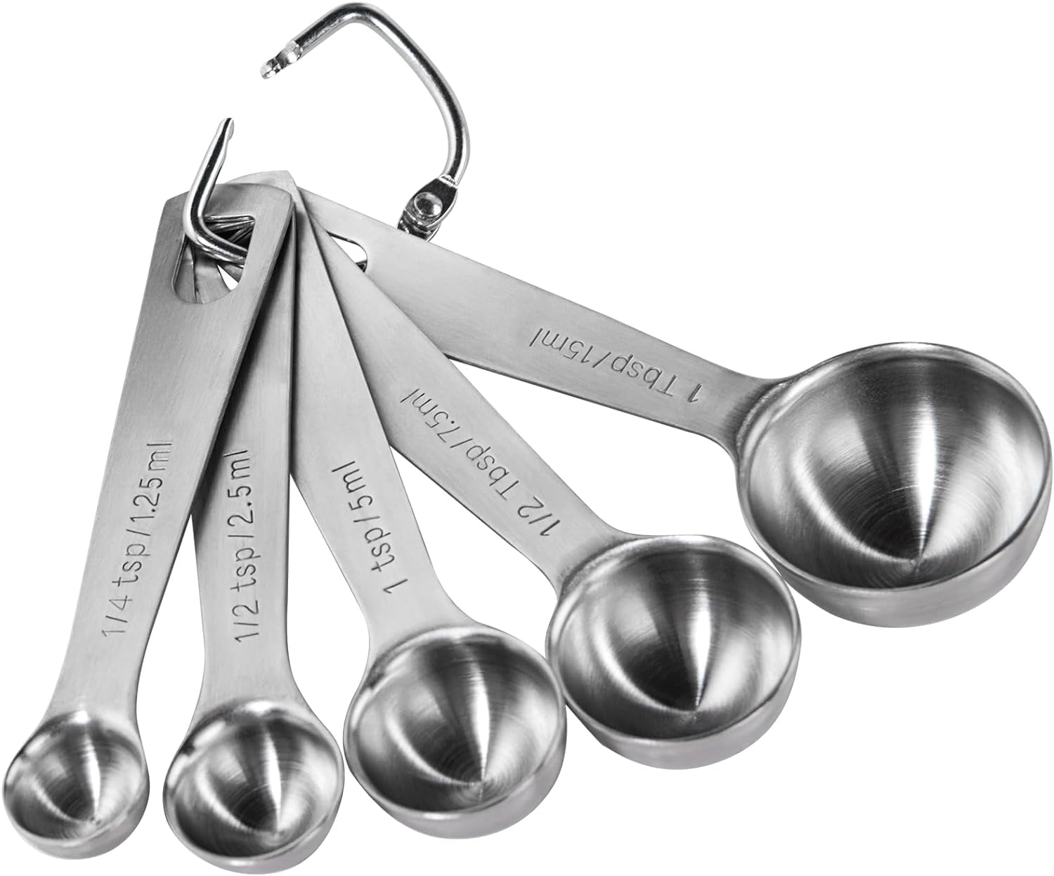 Myst Design Teaspoon Tablespoon Measuring Spoons: 18/8 Stainless Steel ...