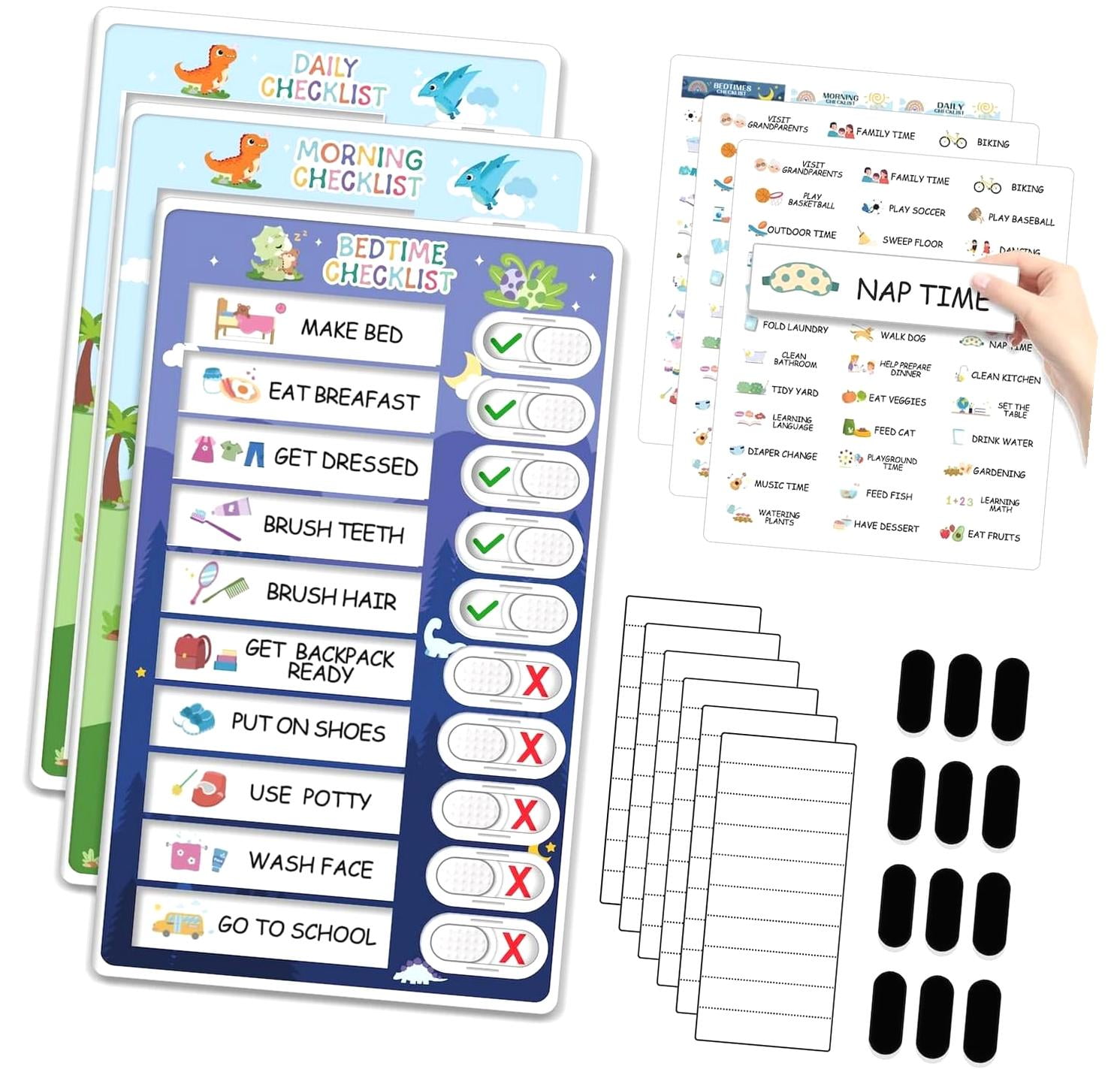 Myst Design Triple Function Routine Chart for Sleep/Morning/Daily ...