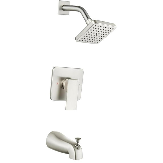 Myst Design Tub Spout Shower Trim Kit with Single-Handle Control ...