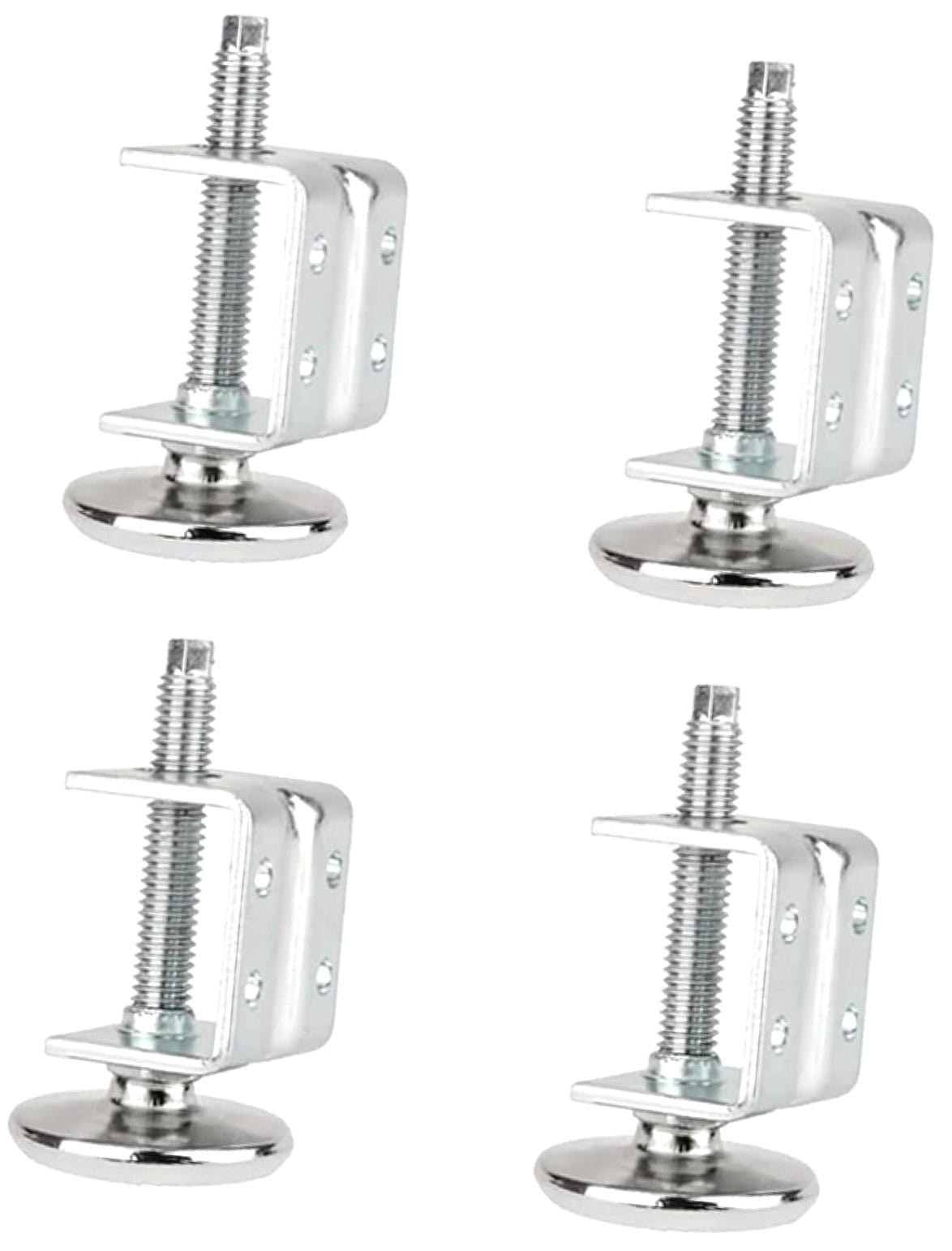 Myst Design U-Bracket Leg Levelers 4-Pack, Adjustable Furniture Feet ...