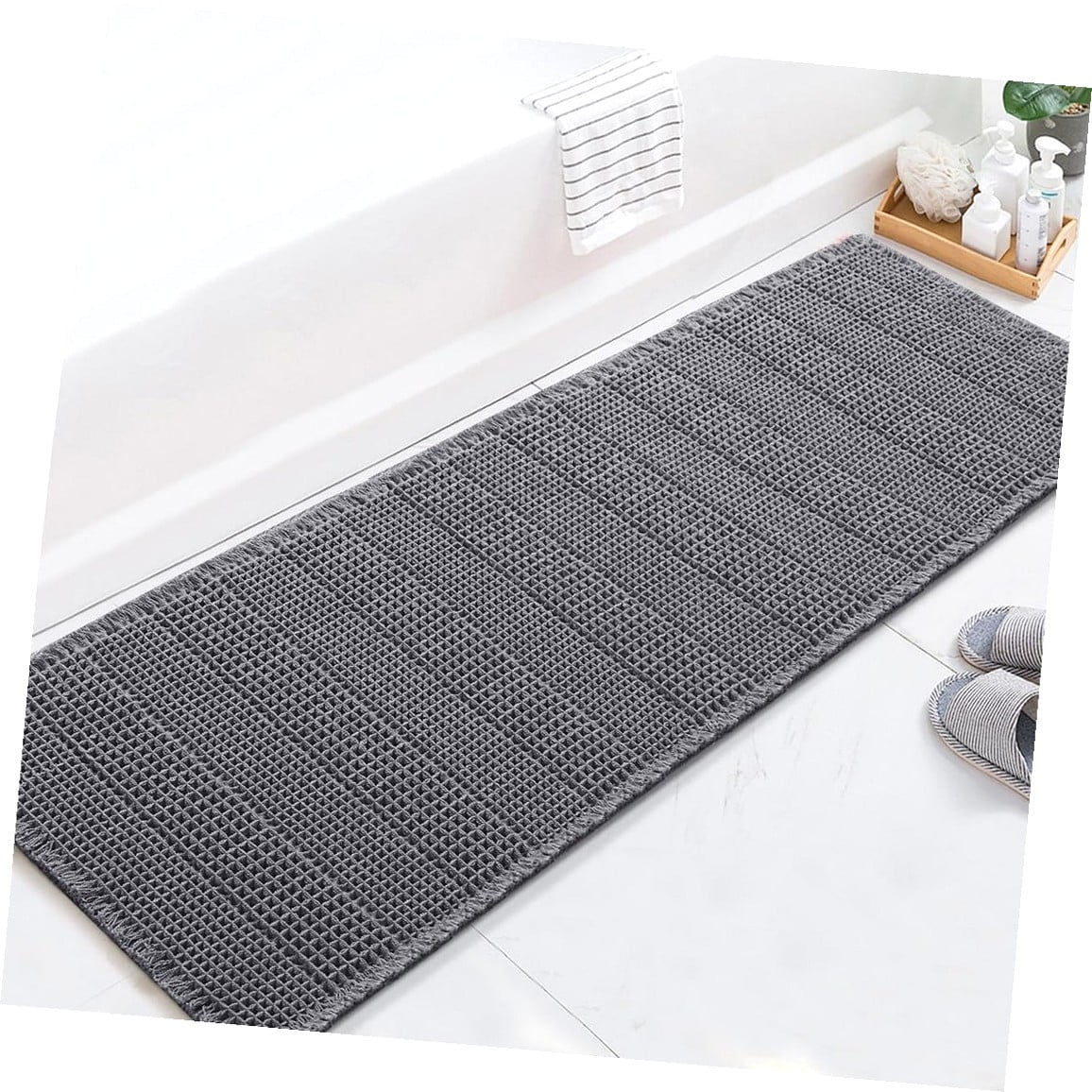 Myst Design VERSAILTEX Waffle Mat Absorbent Bathroom Mats Rugs for ...