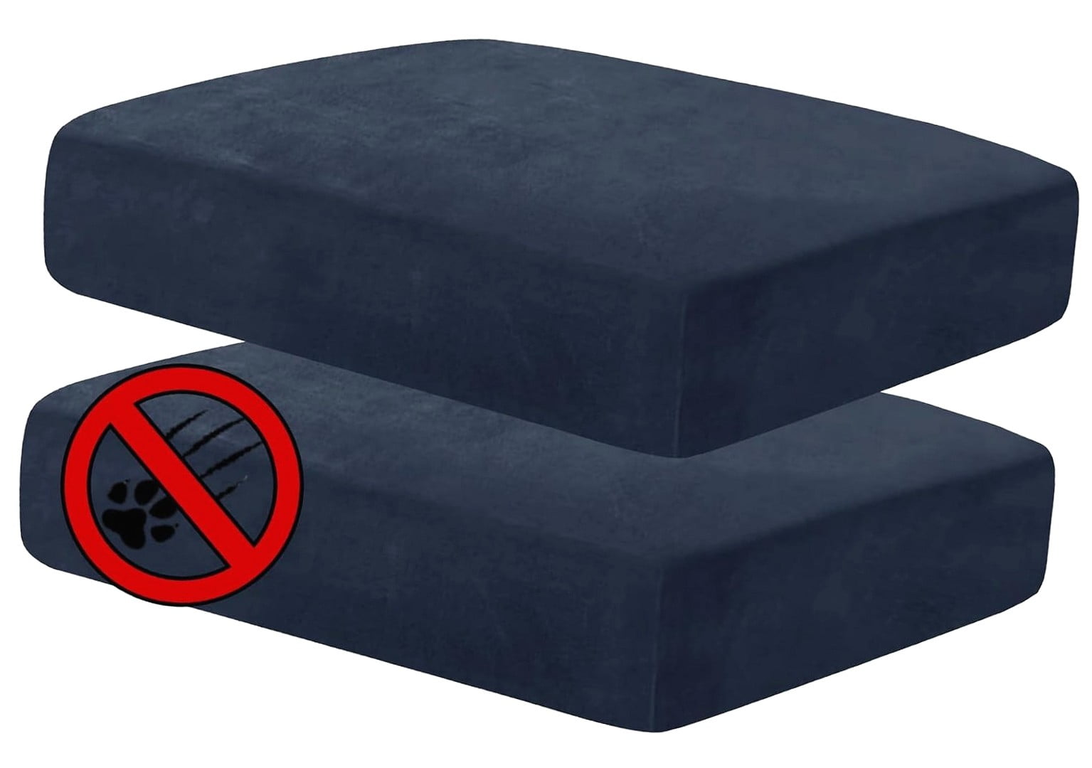 Myst Design Velvet Stretch Seat Covers Couch Cover for Individual ...
