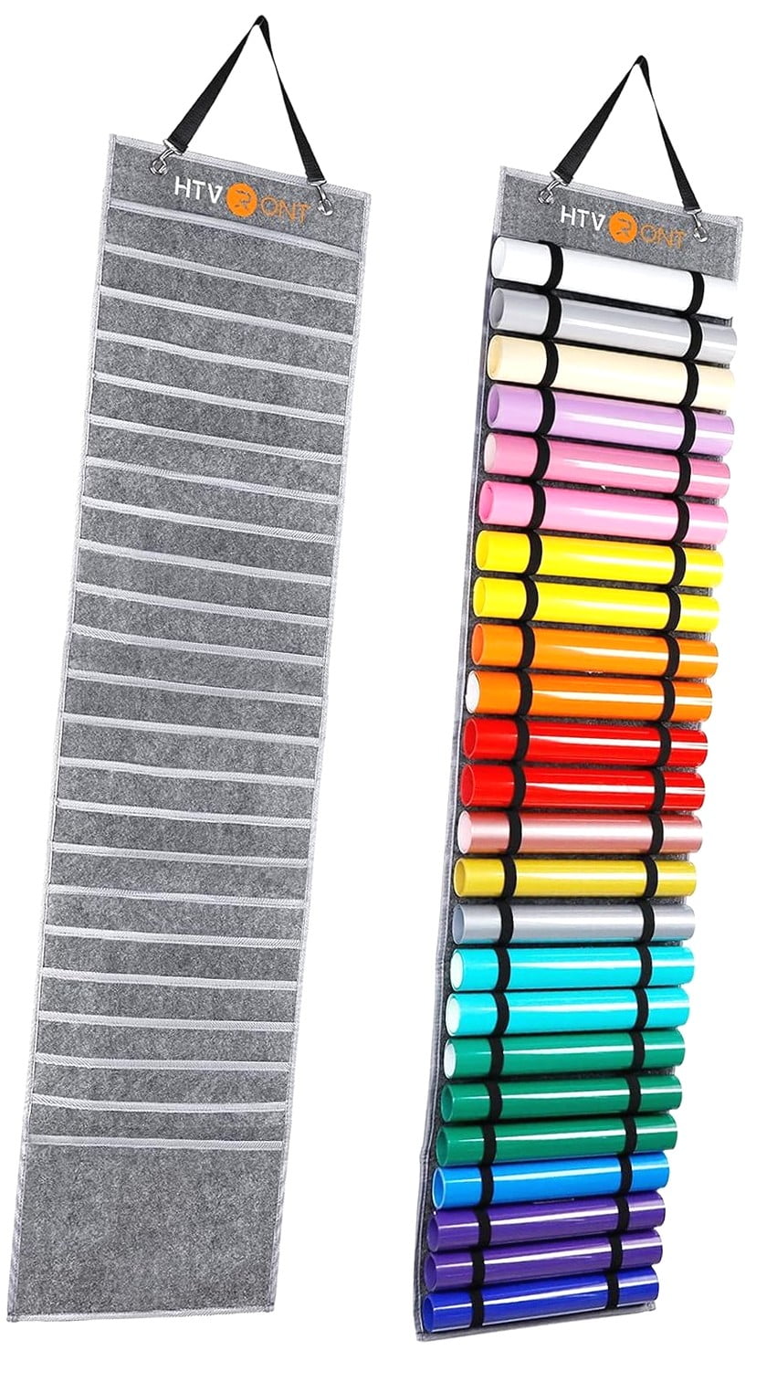 Myst Design Vinyl Roll Holder With 47 Compartments, Vinyl Roll Storage ...