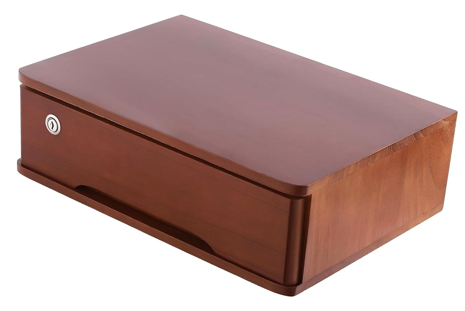 Myst Design Wood Desk Organizer with Drawers, Desktop Countertop ...