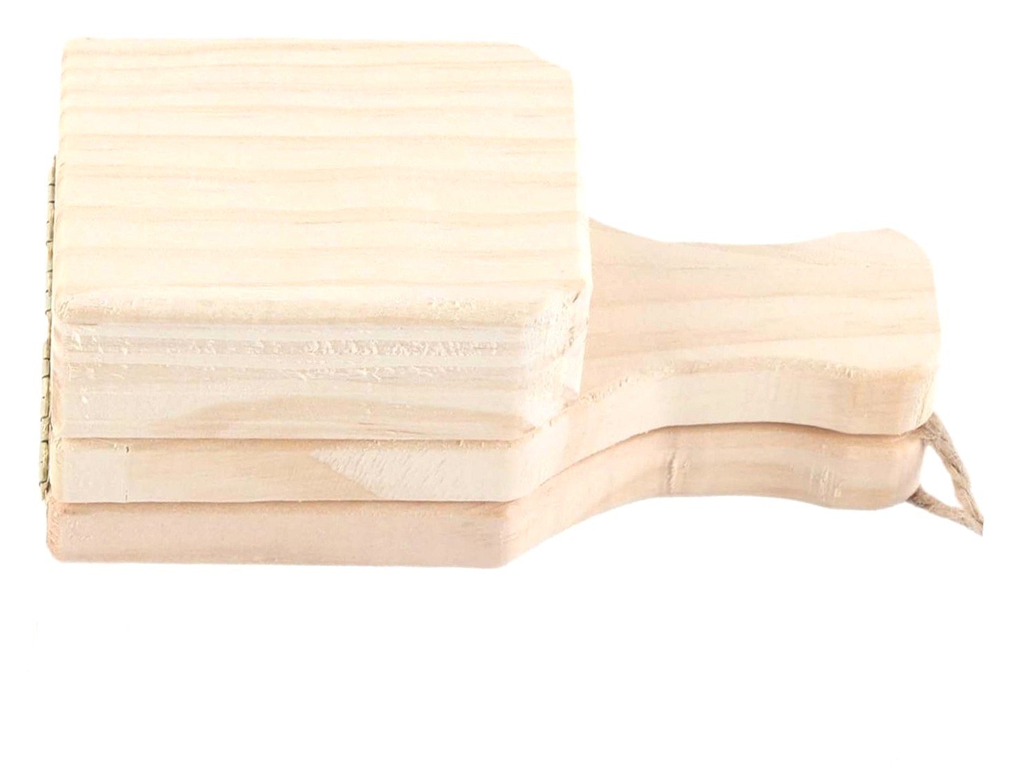 Myst Design Wooden Tostones Plantain Press with Handle, Banana Smasher ...