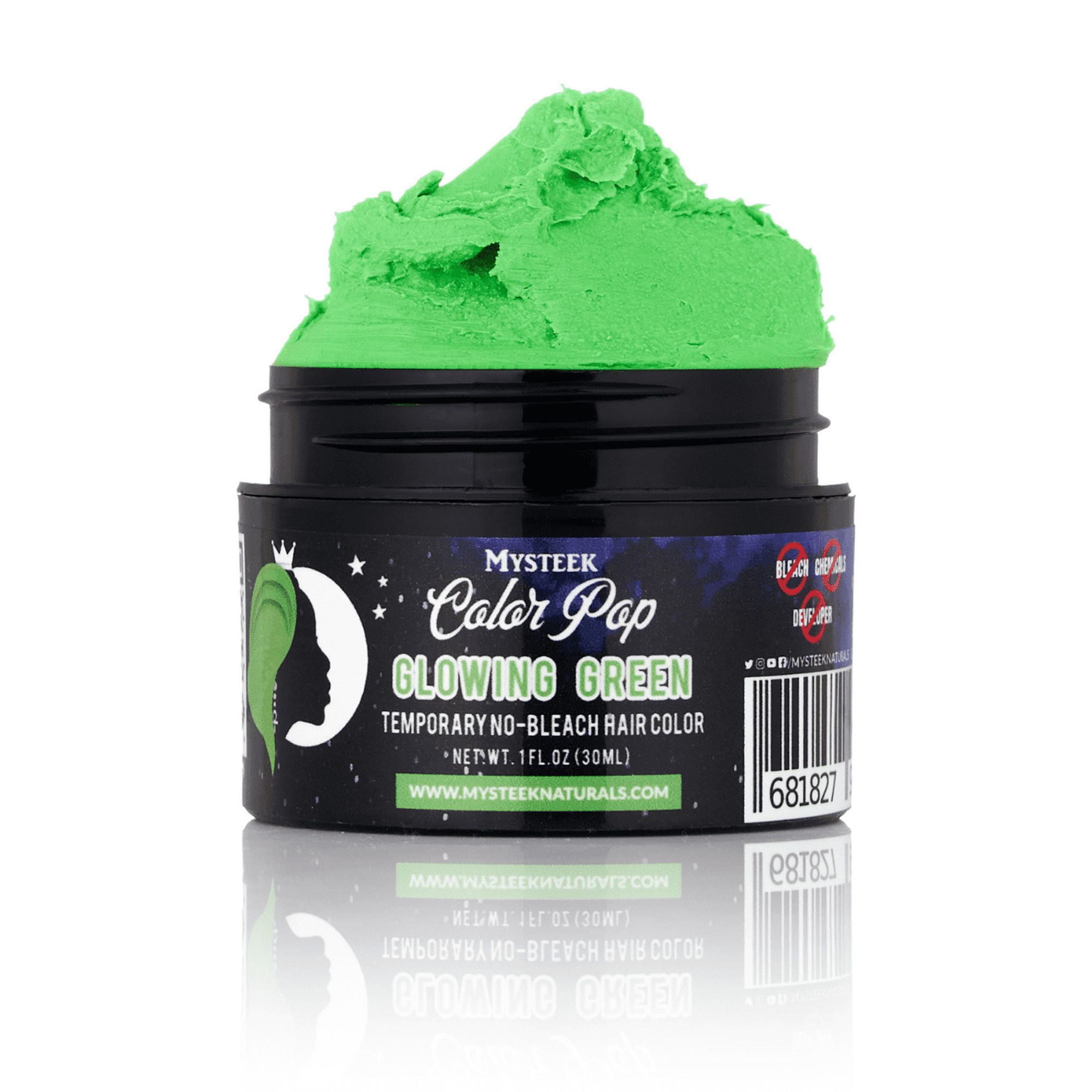 Mysteek Color Pop Temporary Hair Color for Dark Hair or Light Hair ...