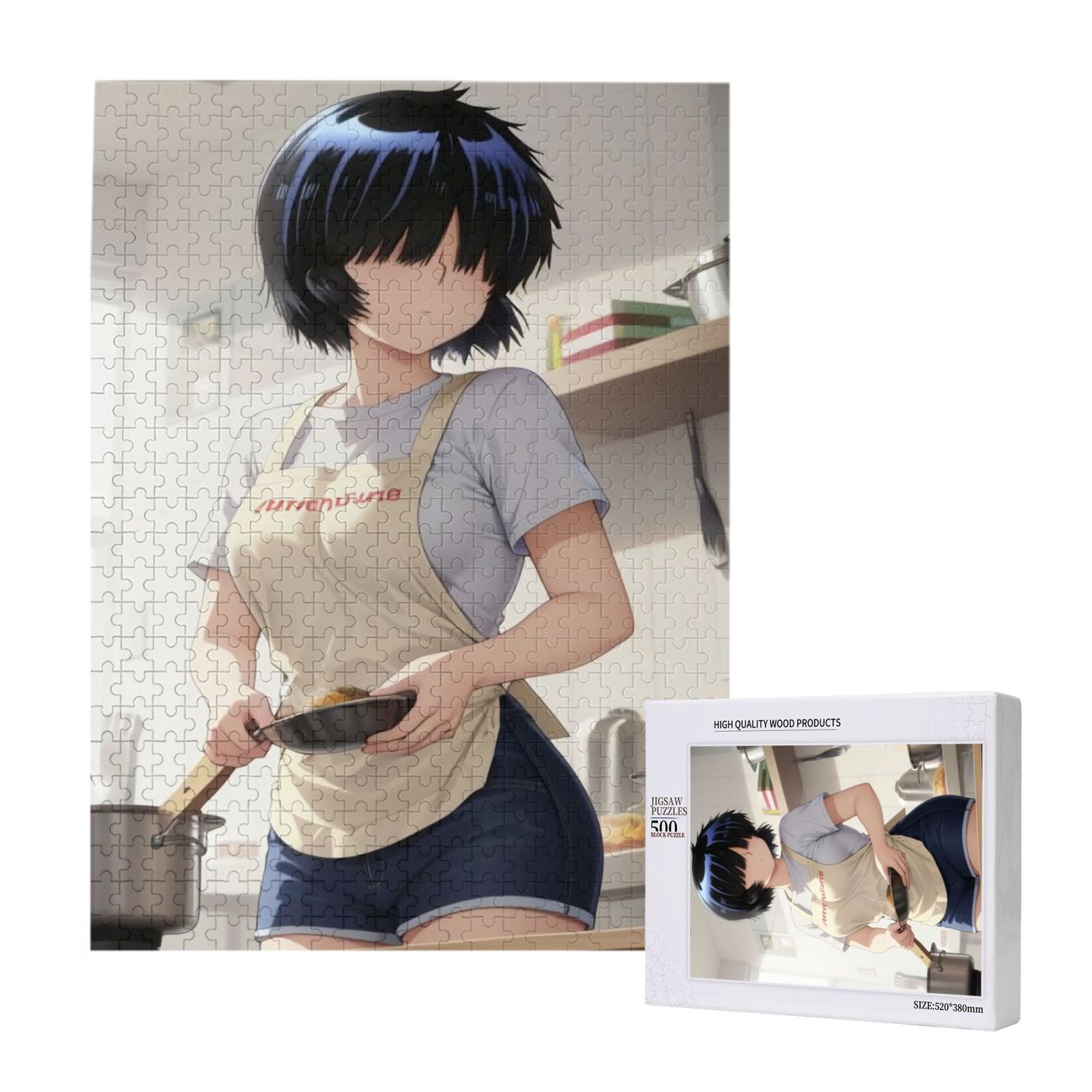 Mysterious Girlfriend X Jigsaw Puzzle Interactive Brain Teaser Board ...