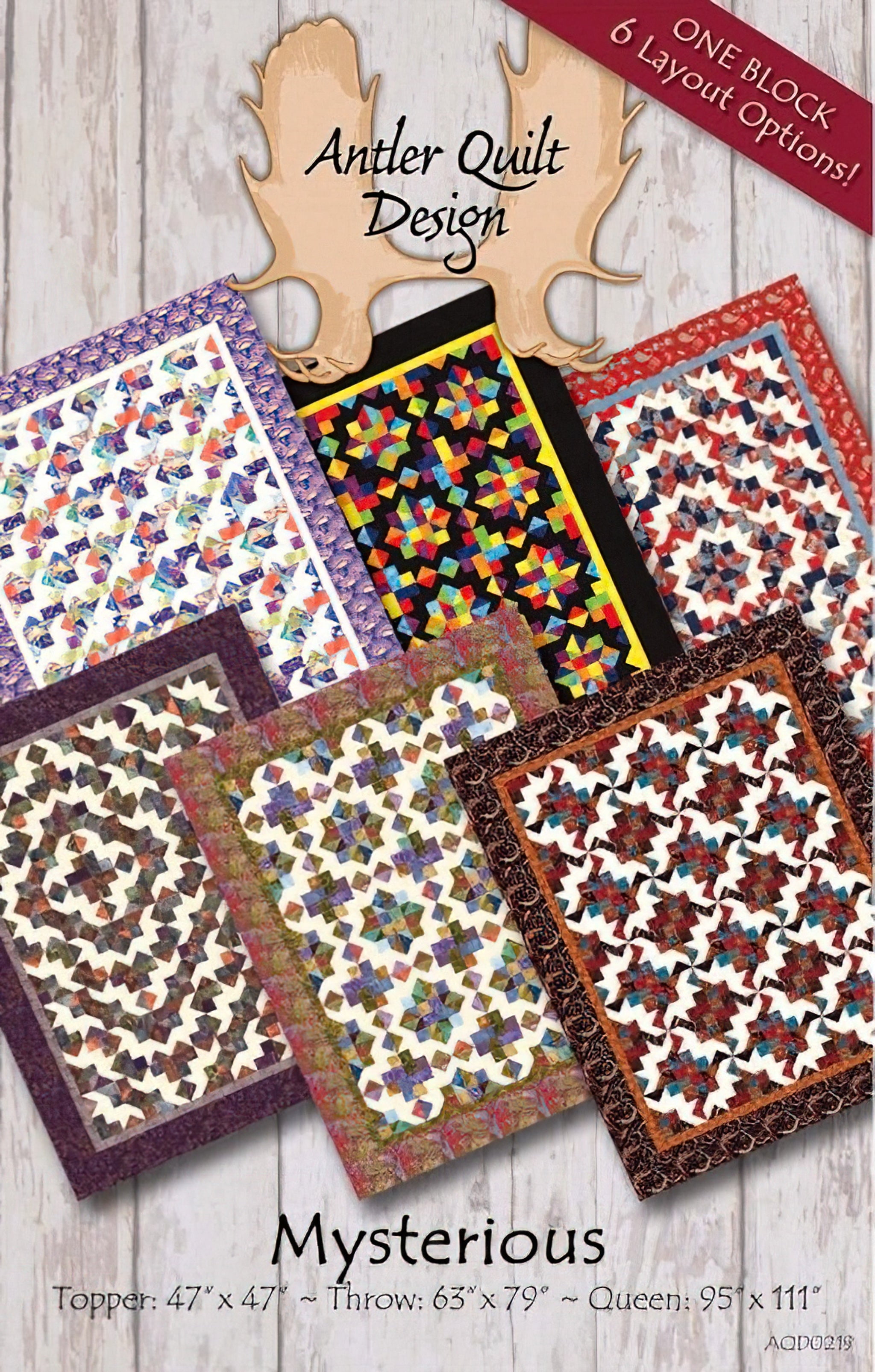 Mysterious Quilt Pattern by Doug Leko - Walmart.com