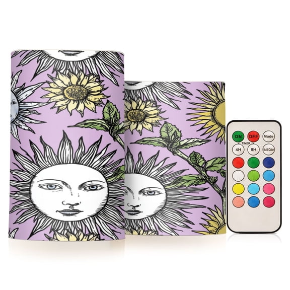 Sunflower Candles
