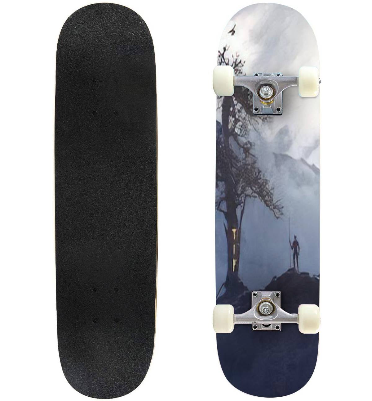 Mysterious Vanir people near Yggdrasil with glowing rune on the trunk ...