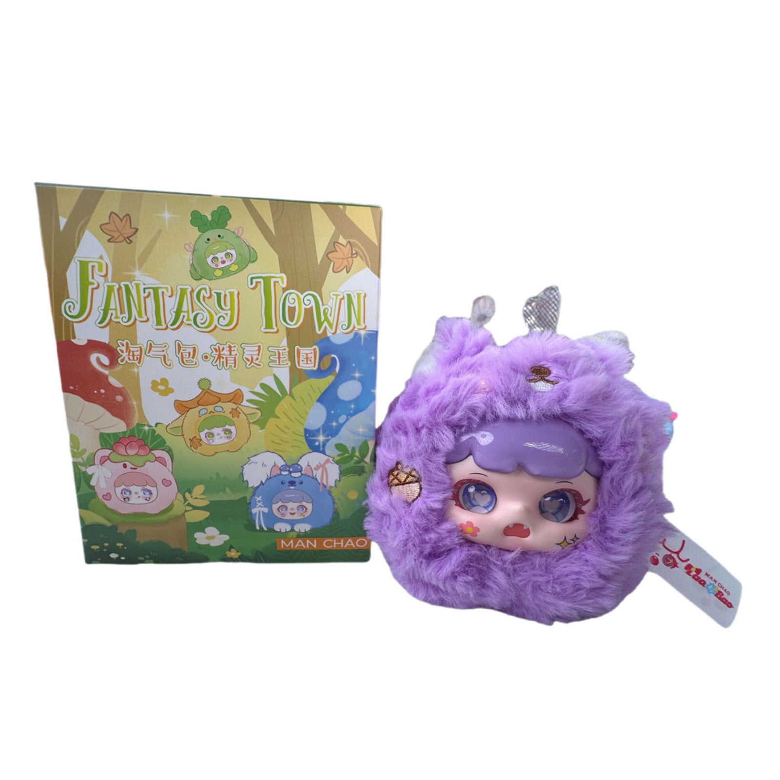 Mysterious World Series -FANTASY TOWN Vinyl Face Plush Blind Box ...