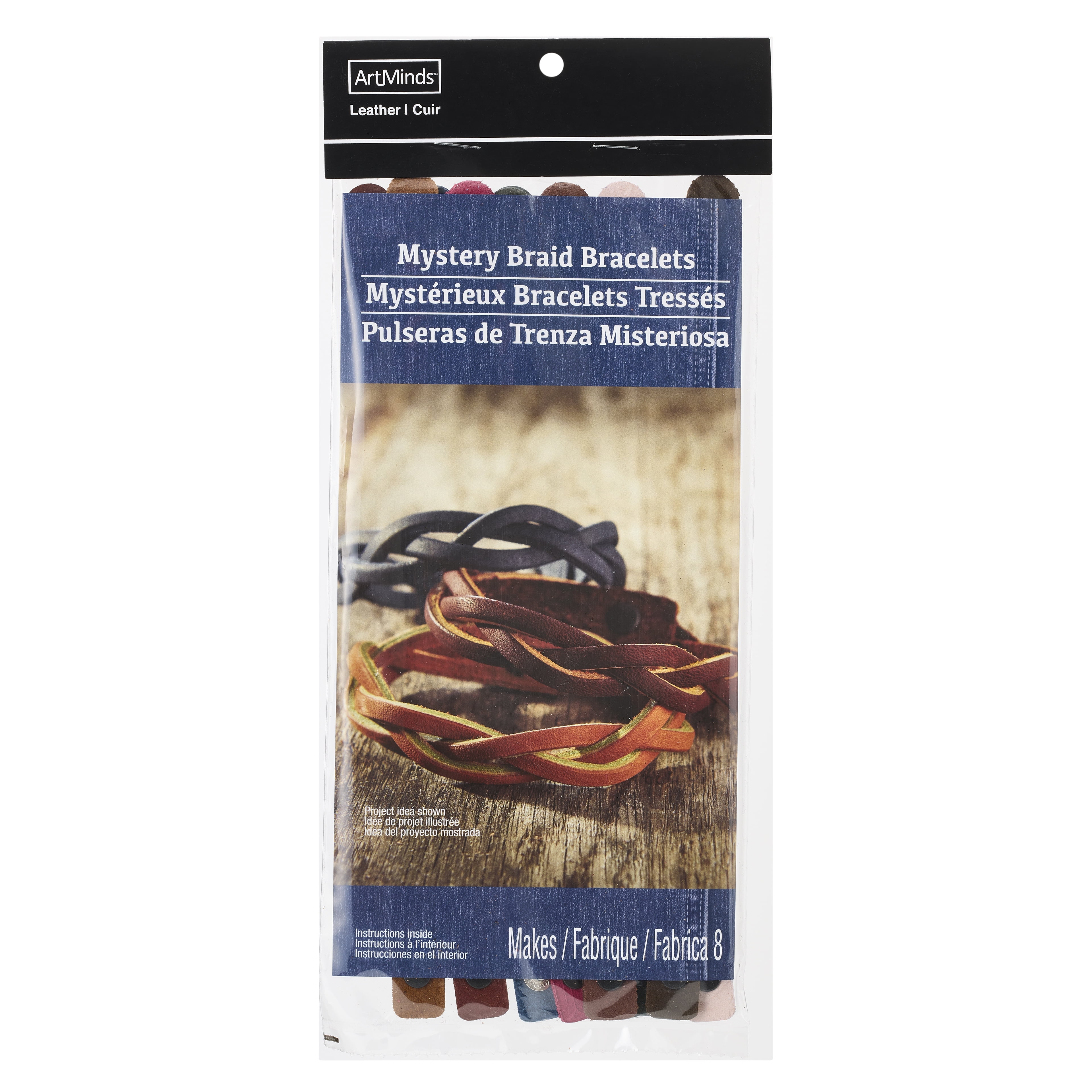 Mystery Braid Bracelet Kit by ArtMinds™ - Walmart.com