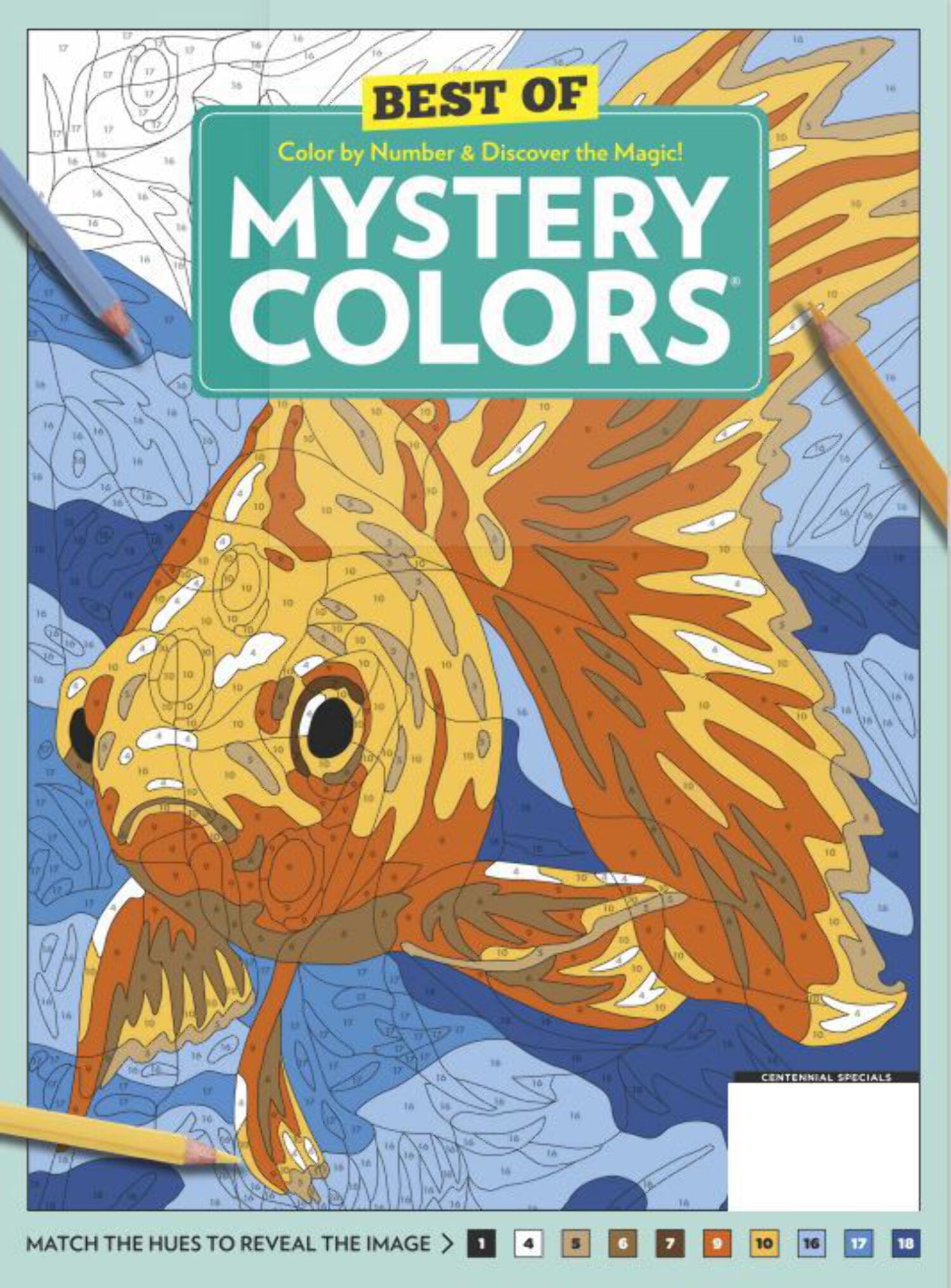Mystery Colors - Best Designs Collection: Color By Number Coloring Book ...