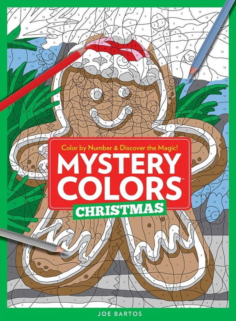 Mystery Colors: Mystery Colors: Christmas : Color By Number & Discover ...