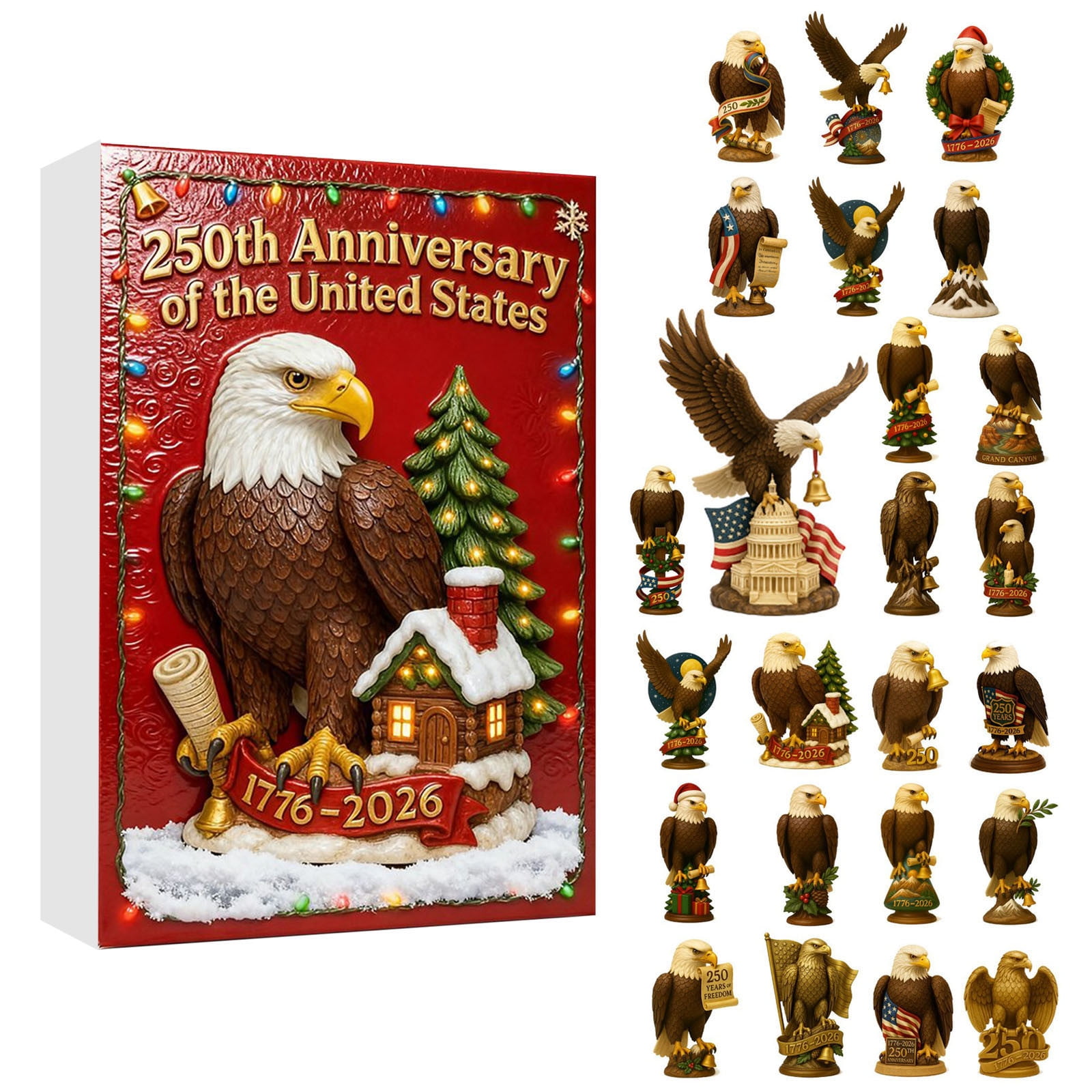 Mystery Countdown Advent Calendar With Surprise Collectibles And Hidden ...