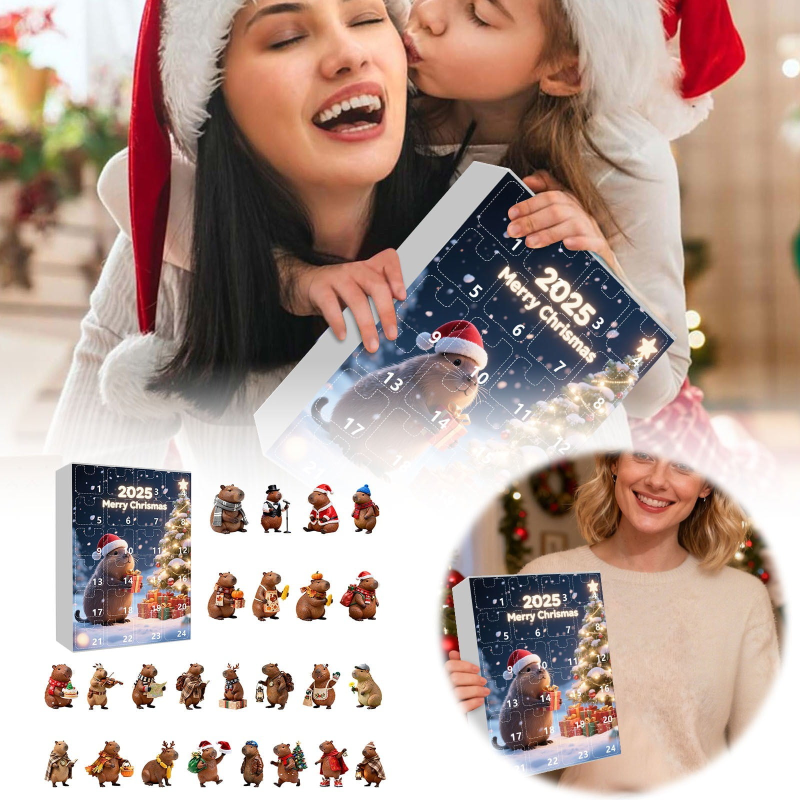 Mystery Countdown Calendar Advent With Surprise Collectibles For Kids ...