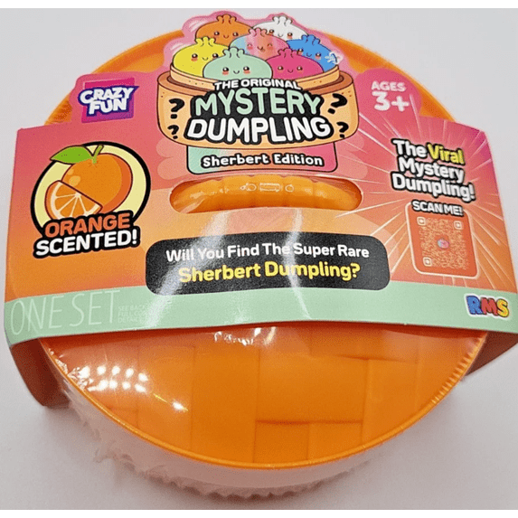 Mystery Dumpling Sherbert Edition - Orange Fragranced Blind Mystery ...