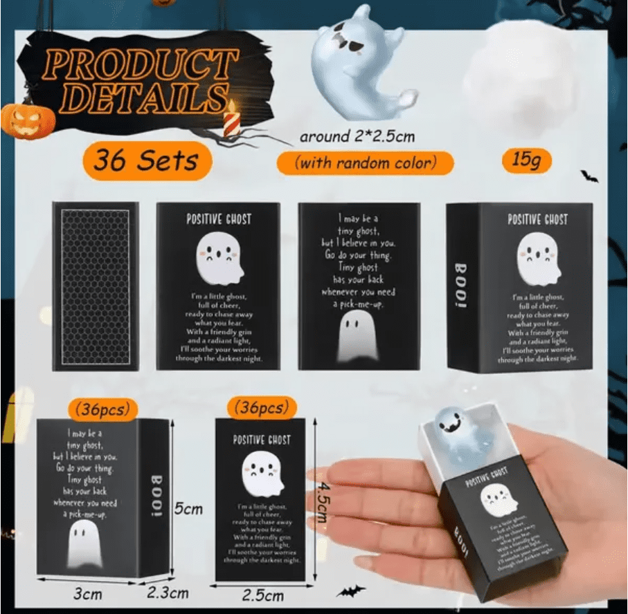 Mystery Glow-in-the-Dark Ghost Blind Box - Walmart.com