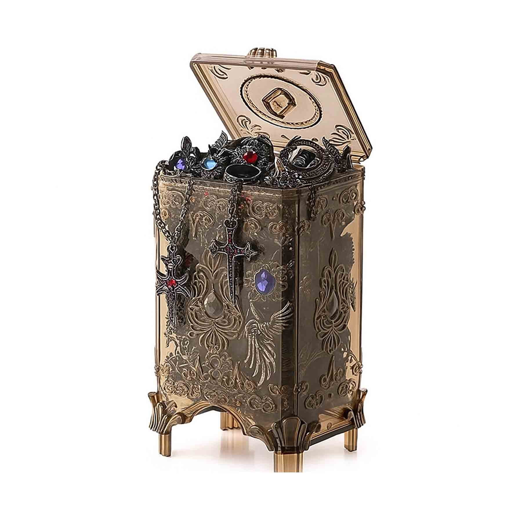 Mystery Jewelry Jar, Surprise Gothic Jewelry Box Sets for Women, Scary ...