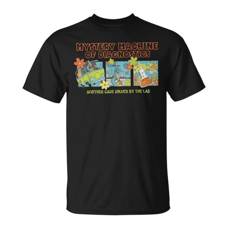 Mystery Machine of Diagnostics T-Shirt – Lab Week 2025 Med Lab Tech Tee ...