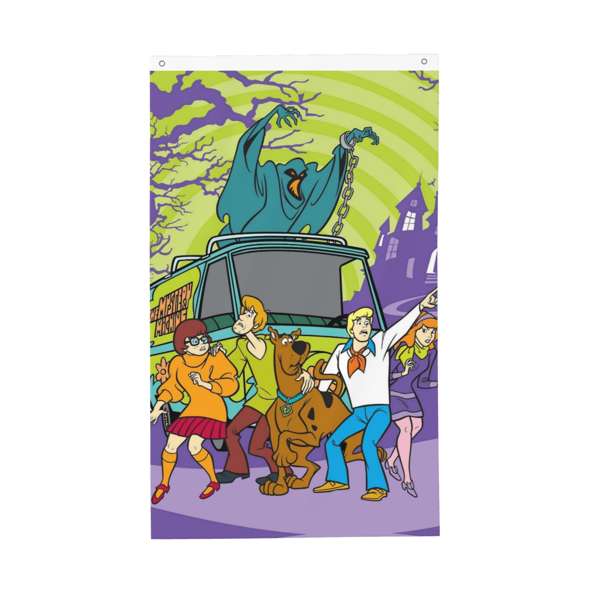 Mystery Machine Scooby Doo 3x5FT Flag Garden Decorative Flags Vertical ...