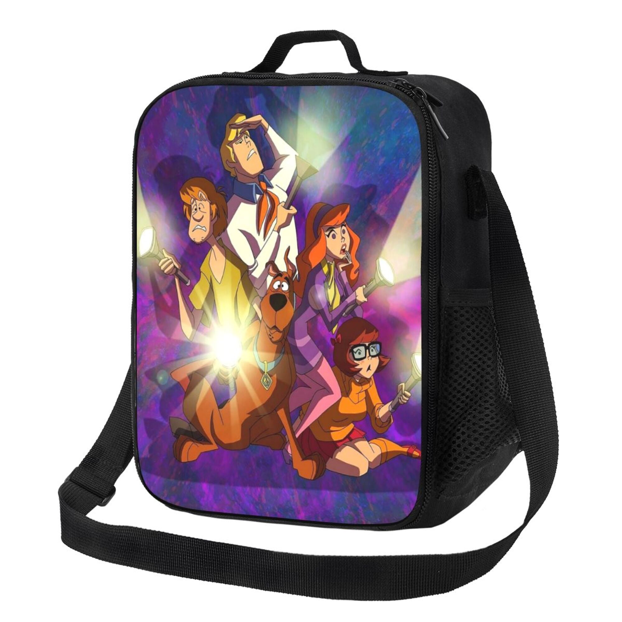 Mystery Machine Scooby Doo Lunch Bag Portable Tote Bag Insulated Lunch ...