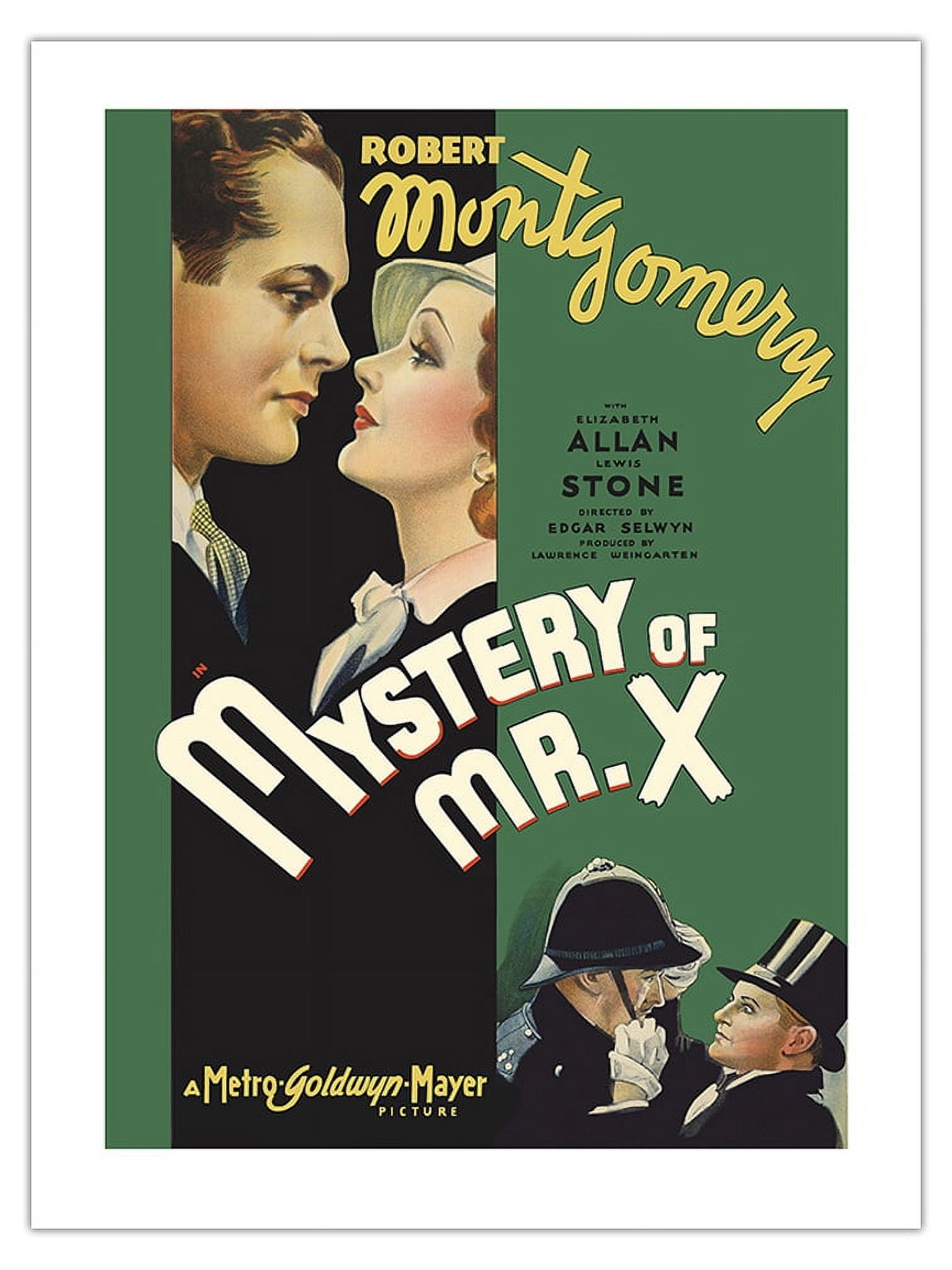 Mystery of Mr. X - Starring Robert Montgomery Elizabeth Allan ...