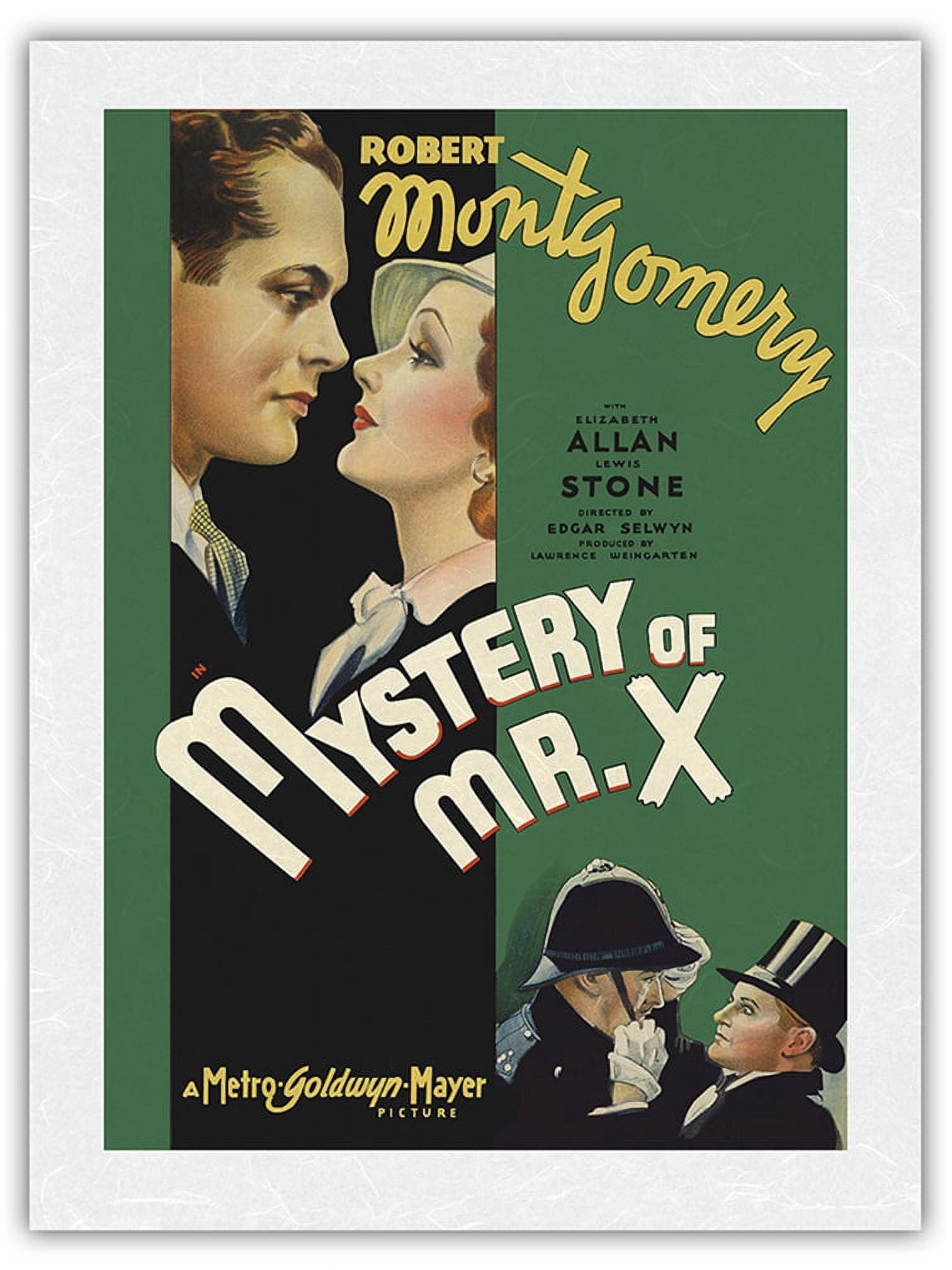 Mystery of Mr. X - Starring Robert Montgomery Elizabeth Allan ...