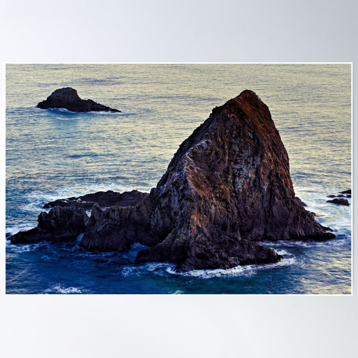 Mystery Pinnacle At Jenner Headlands Poster Wall Art, Modern Wall Decor ...