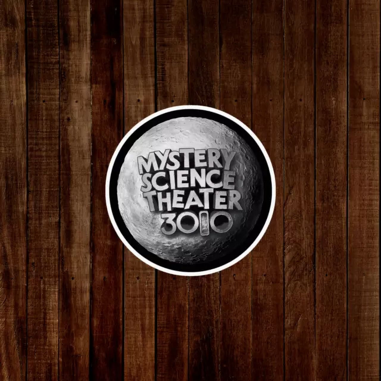 Mystery Science Theater 3010 Moon Silhouette Sci-Fi Sticker - Mst3K Fan ...