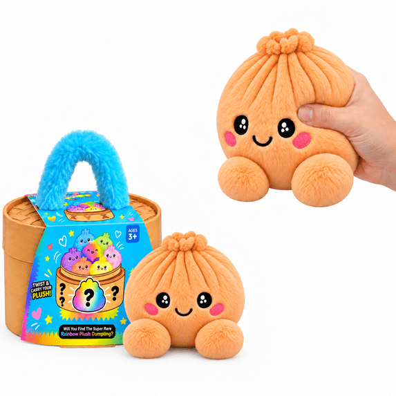 Mystery Soft Dumpling Plusies, Dumpling Squishy Stuffed with ...