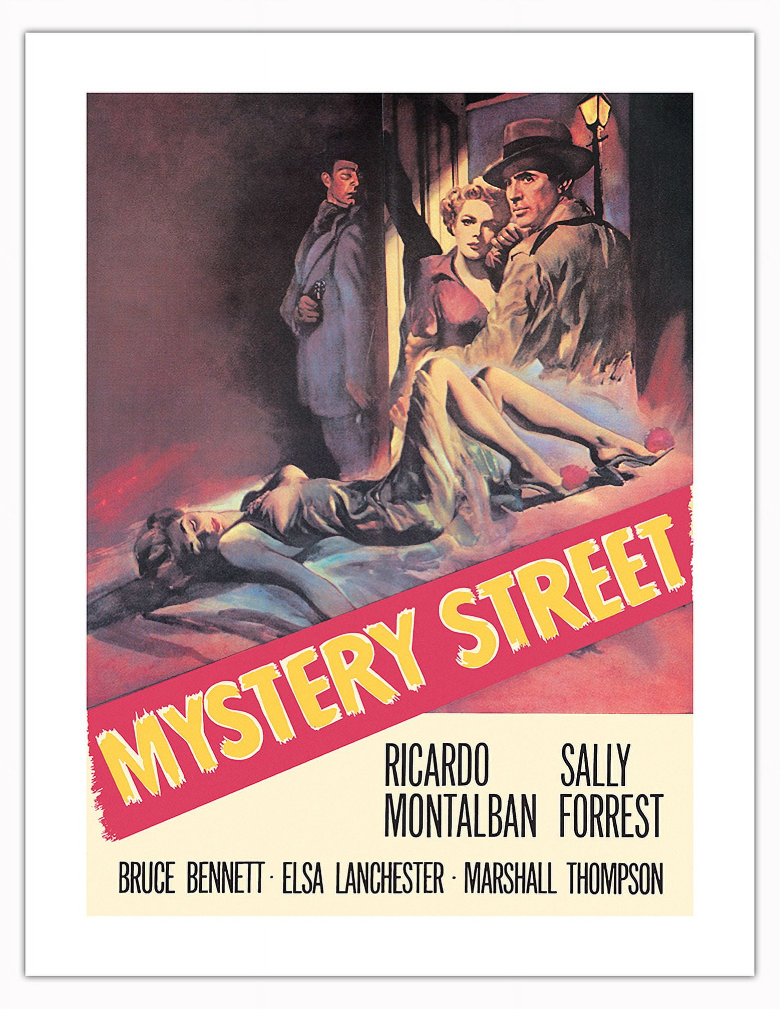 Mystery Street - Starring Ricardo Montalban and Sally Forrest - Vintage ...