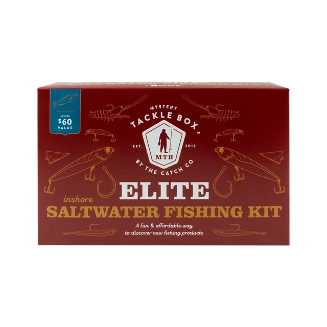 Mystery Tackle Box Elite Saltwater Fishing Lure Kit - Walmart.com