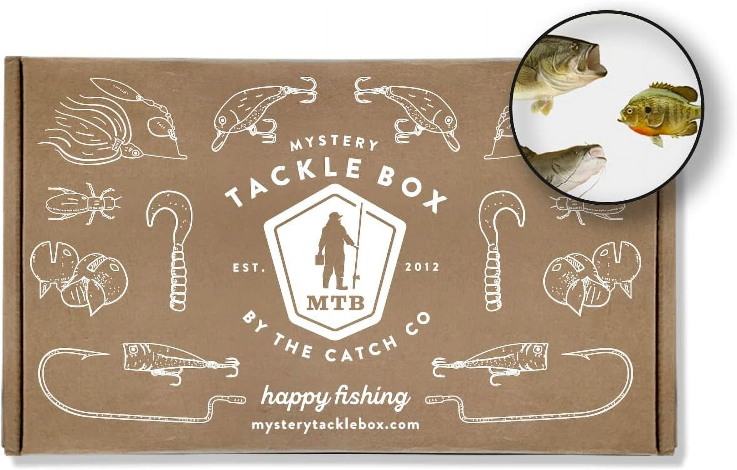Mystery Tackle Box Freshwater Catch All Fishing Kit | Bass | Trout ...