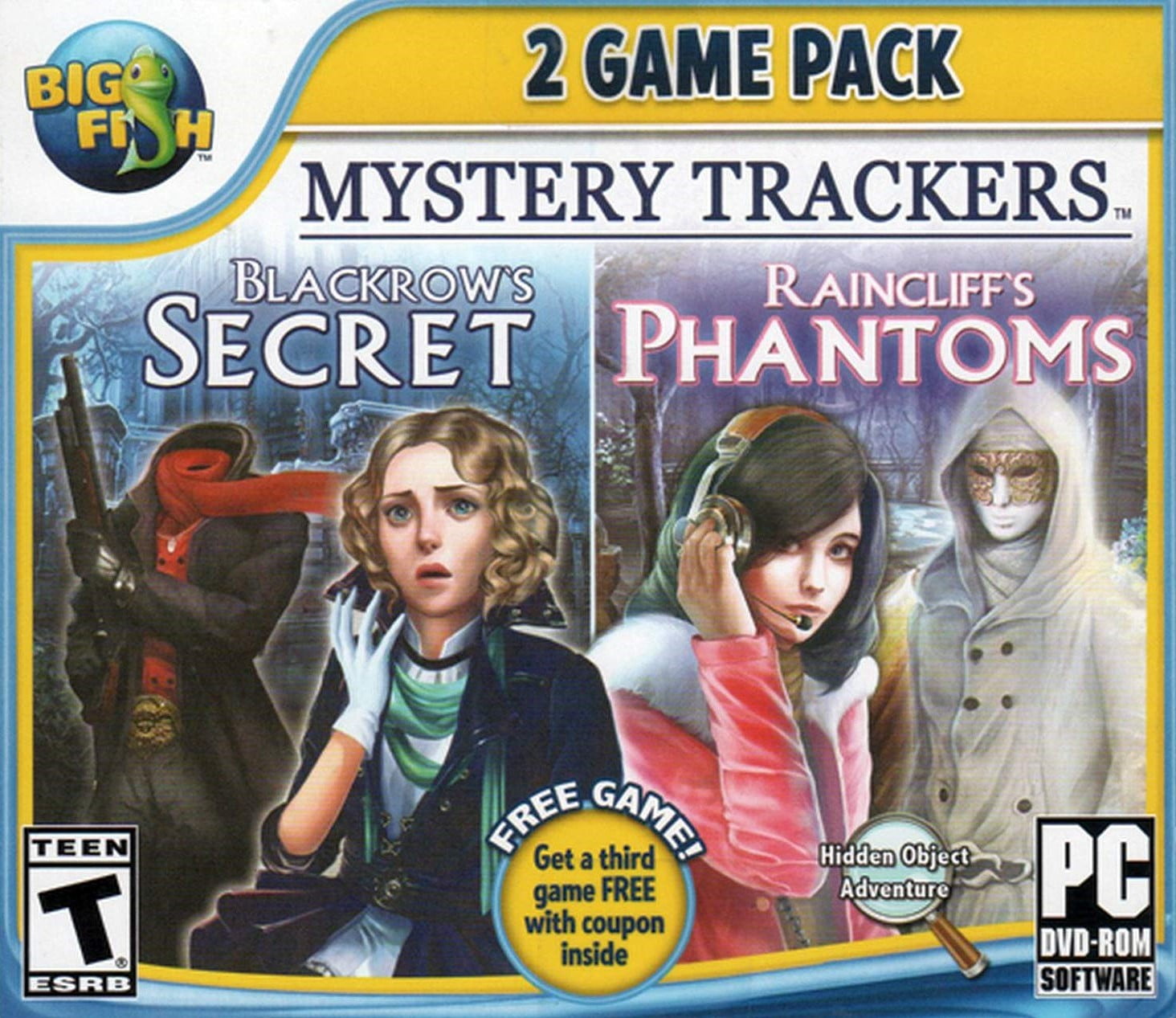 Mystery Trackers Blackrow's Secret & Raincliff's Phantoms Hidden (PC ...