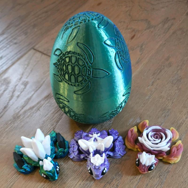 Mystery Turtle Eggs - Collectible Figurines Home Decor - Includes ...